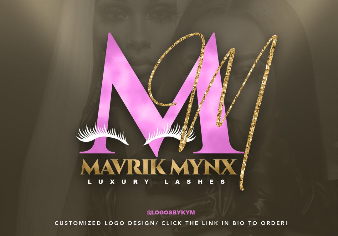 Custom Initial Submark Logo Beauty Logo Makeup Logo - Etsy