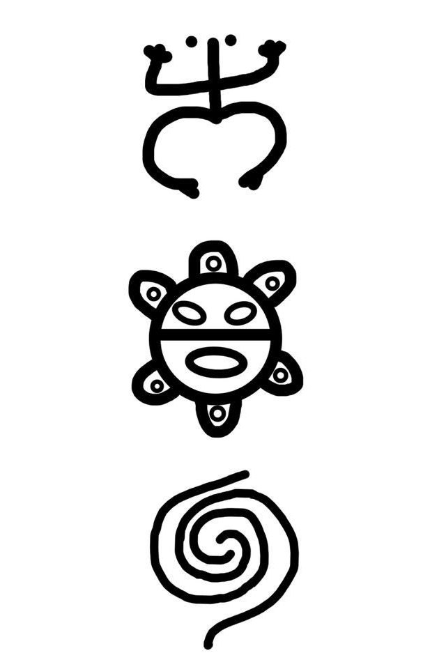 Puerto Rican Taino Eternal Love Symbol 10kt Real Gold - Etsy