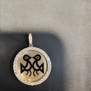 Puerto Rican Taino Eternal Love Symbol 10kt Real Gold - Etsy