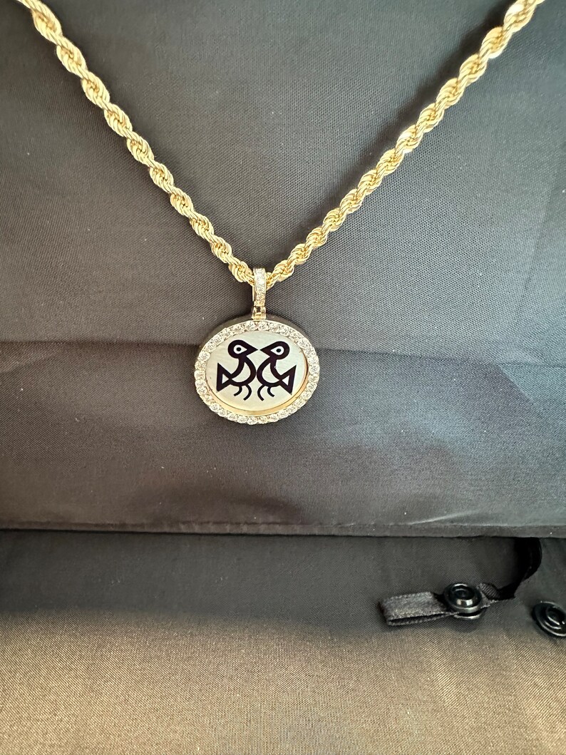 Puerto Rican Taino Eternal Love Symbol 10kt Real Gold - Etsy