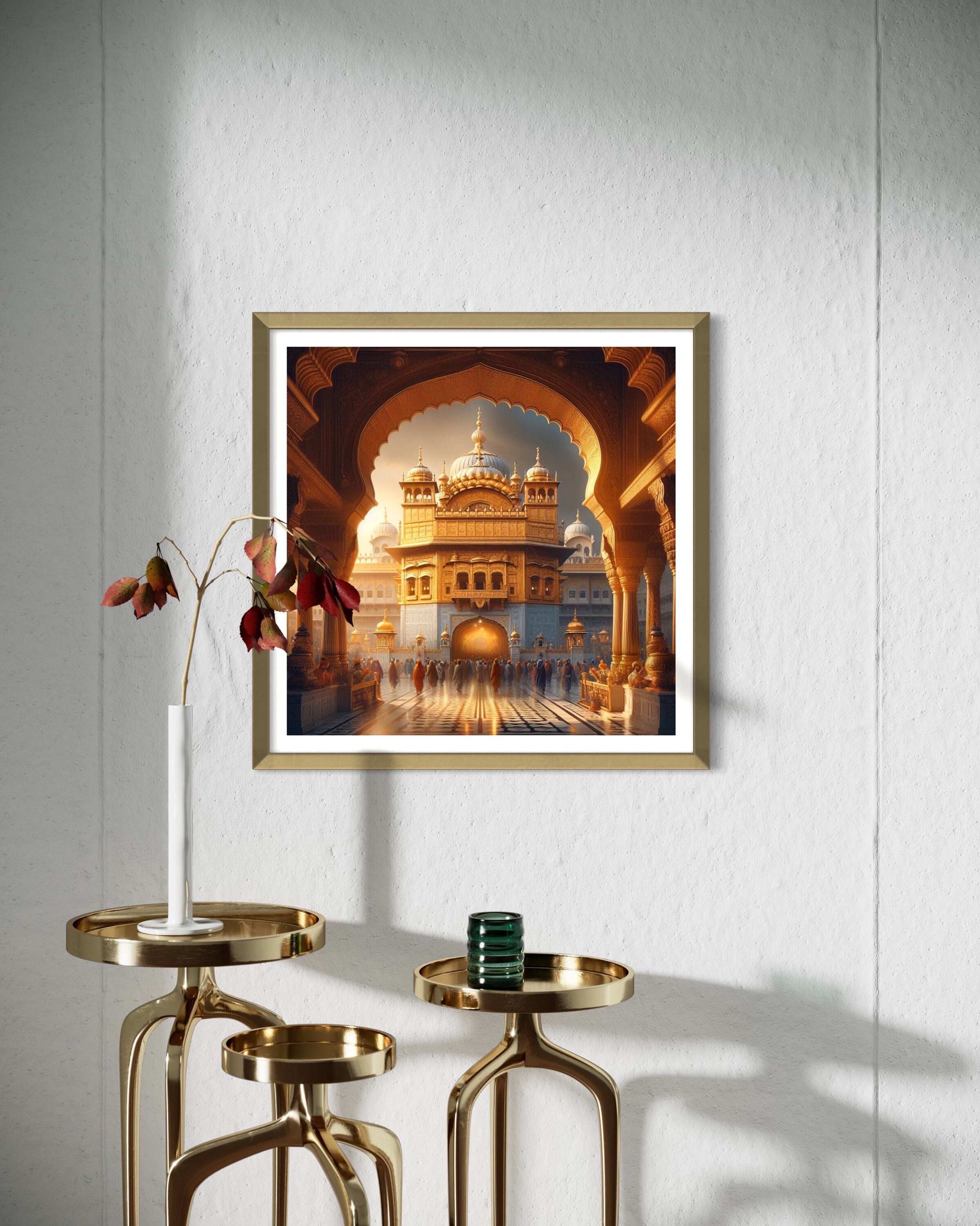 Sikh Golden Temple Wall Art Set of 3 - Sikh Golden Temple, Religious ...