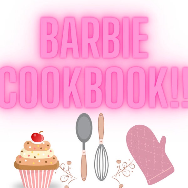 Barbie Cookbook - Etsy