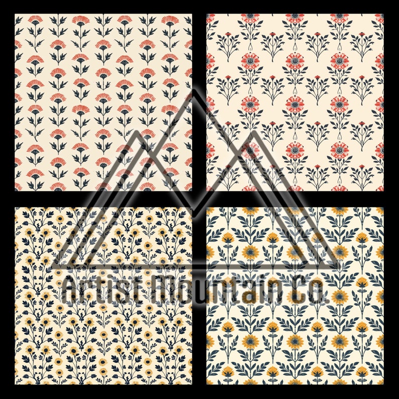 Wild Flowers, Block Print, Printmaking, Floral Motif, Crafts, DIY ...