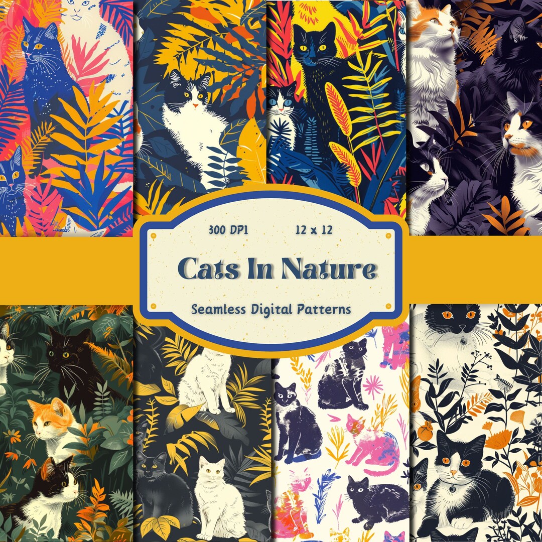 Cats, Tropical, Exotic, Outdoor, Animal, Feline, Vibrant, Crafts, DIY ...