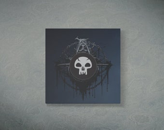 Magic the Gathering Red Mana Sticker for Deck Box Play Mat - Etsy