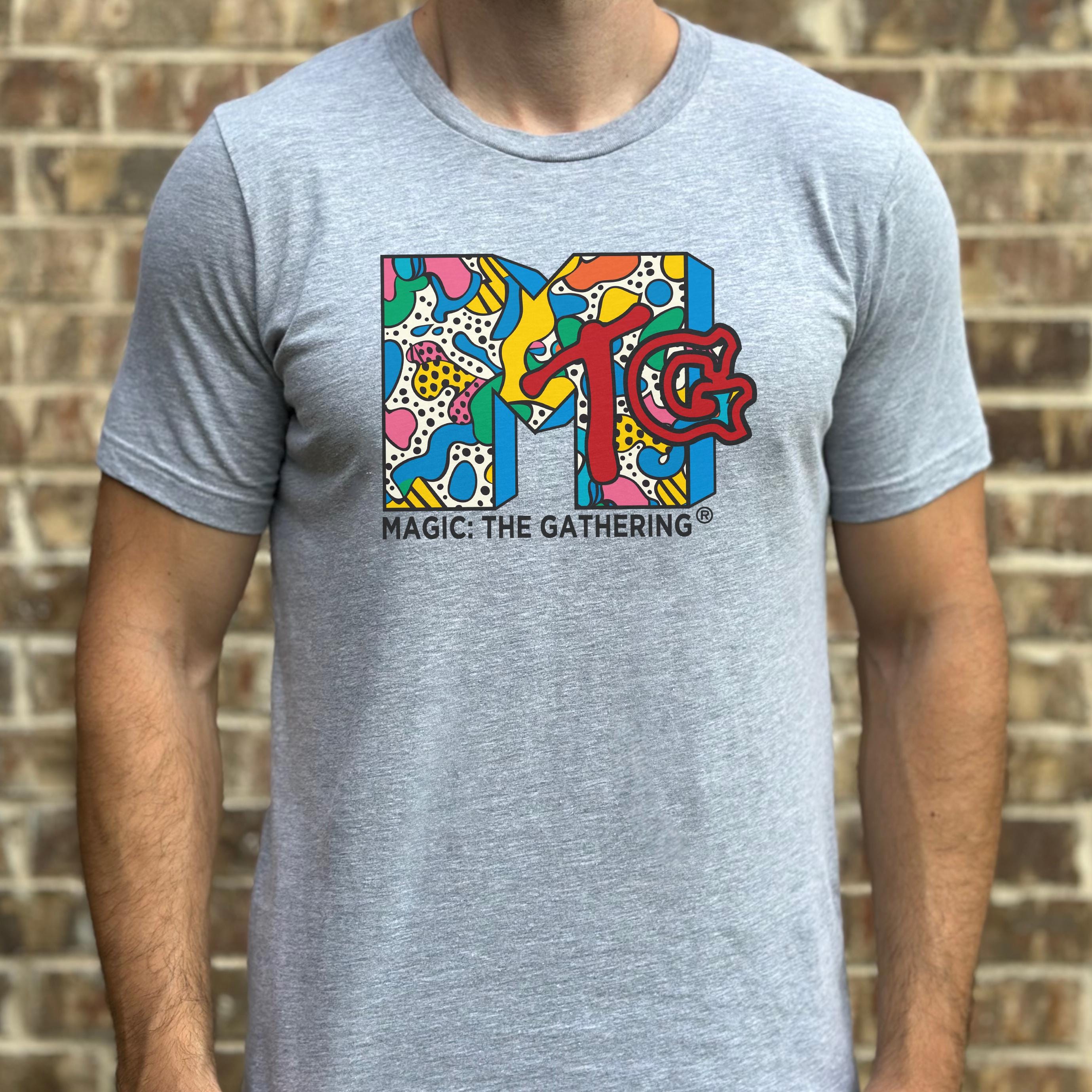Magic the Gathering Shirt | MTG MTV Logo | Gift for Fan, Player, Gamer ...