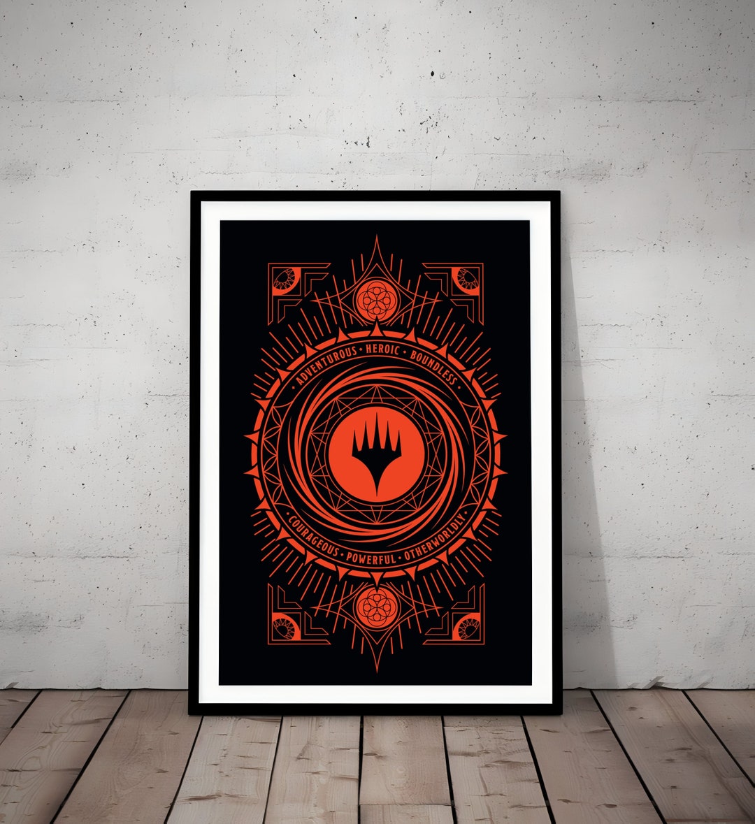 Magic the Gathering Planeswalker Poster | Wall Art Decor to Gift a ...