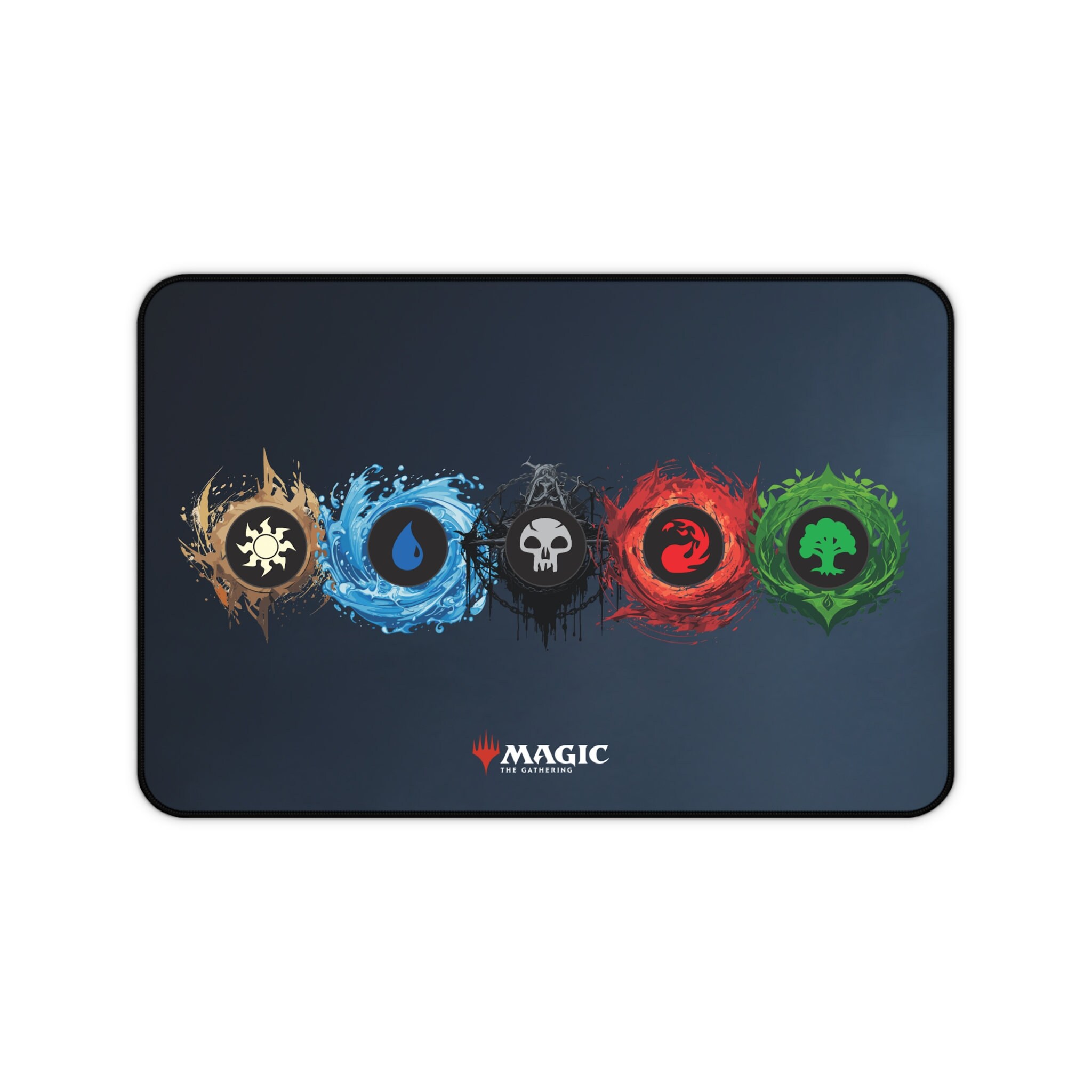 Magic the Gathering Desk Mat Decor Custom Mana Symbol Collection - Etsy