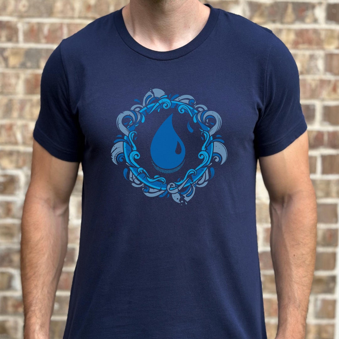 Blue Mana Symbol Magic: the Gathering Shirt Custom Gift for Player ...