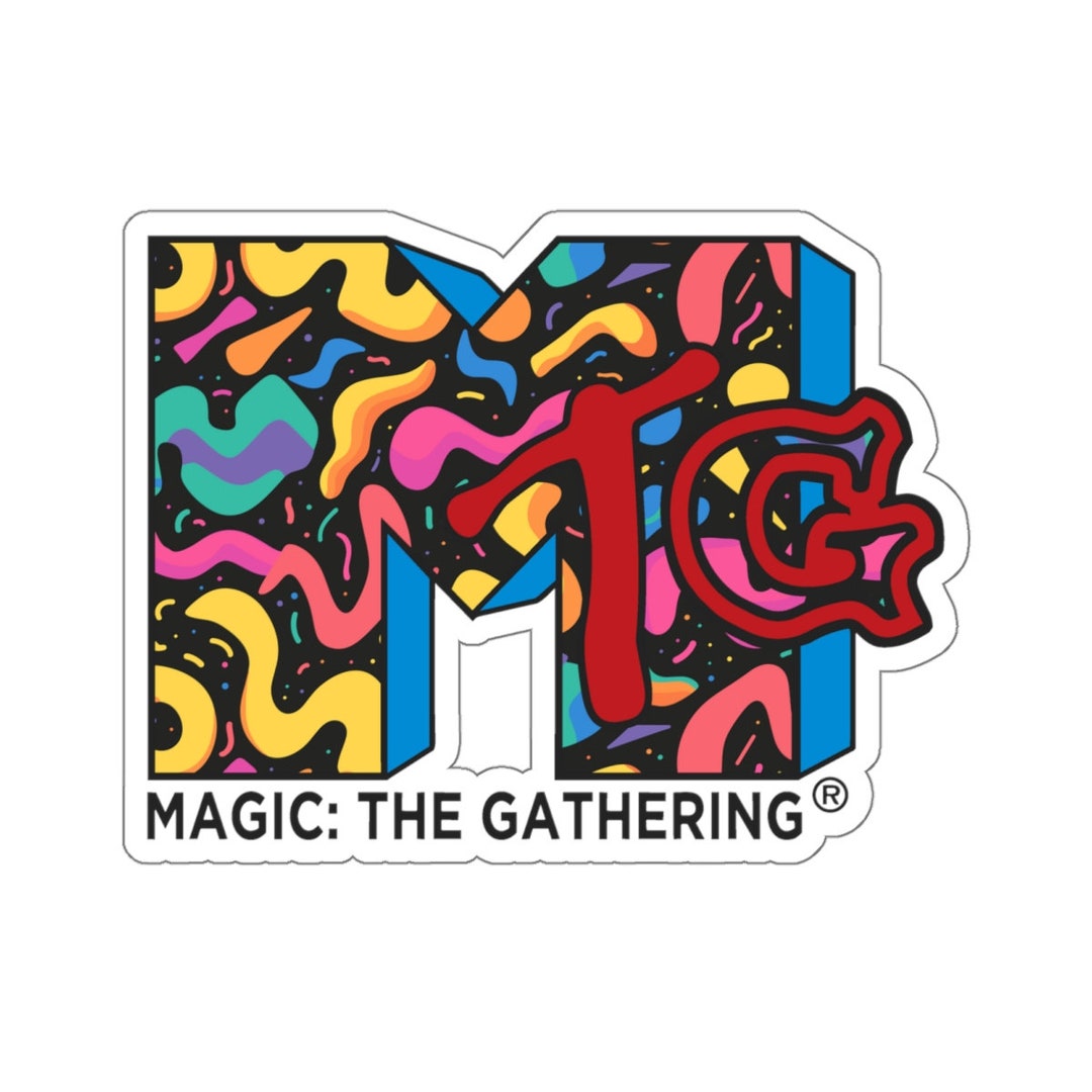 Magic the Gathering MTV Pun Sticker for Deck Box, Decoration, Etc. - Etsy