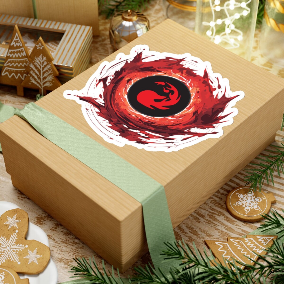 Magic the Gathering Sticker | MTG Red Mana Symbol | Stickers for Deck ...