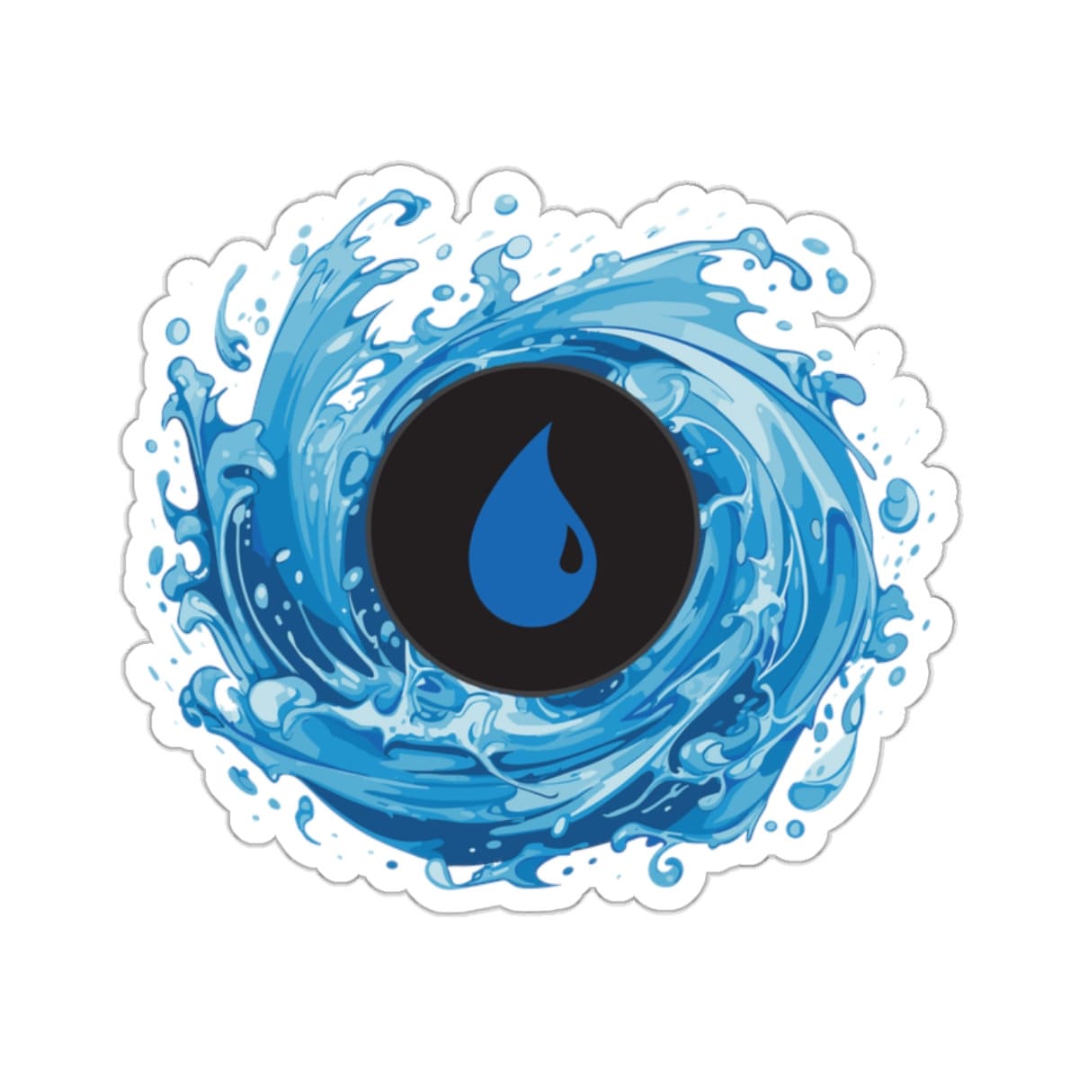 Magic the Gathering Blue Mana Sticker for Deck Box, Play Mat, Etc. - Etsy