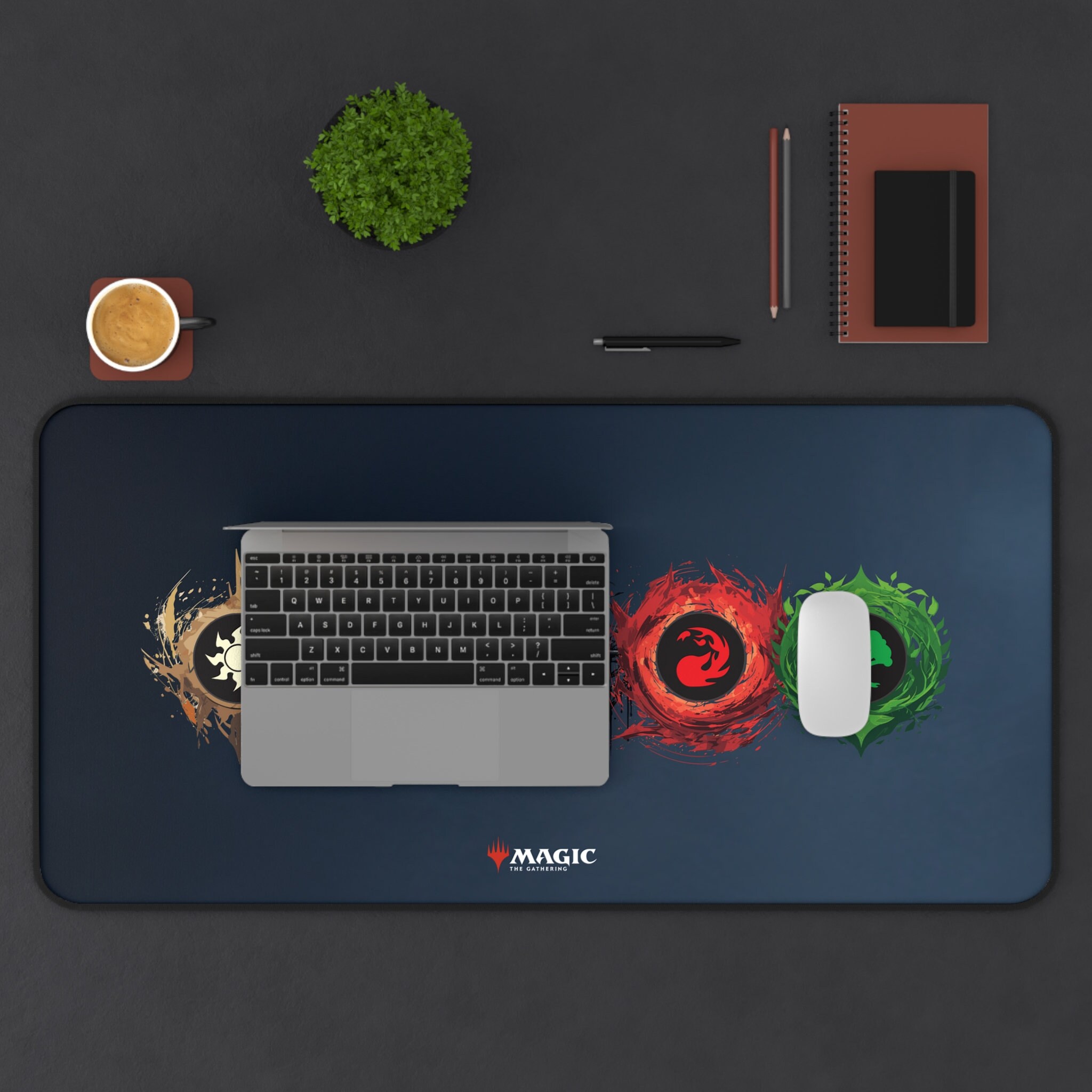 Magic the Gathering Desk Mat Decor Custom Mana Symbol Collection - Etsy