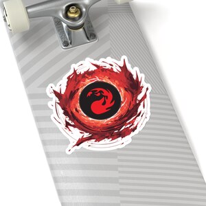 Magic the Gathering Red Mana Sticker for Deck Box, Play Mat, Etc. - Etsy