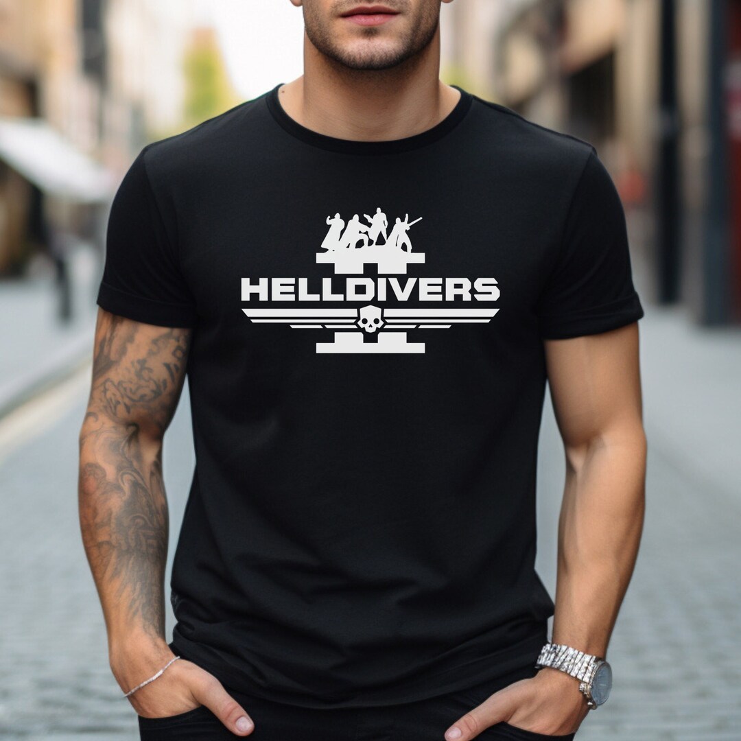 Helldivers 2 Squad Shirt Gamer Tshirt Gift - Etsy