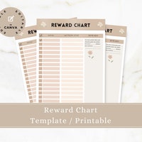 Reward Chart - Etsy
