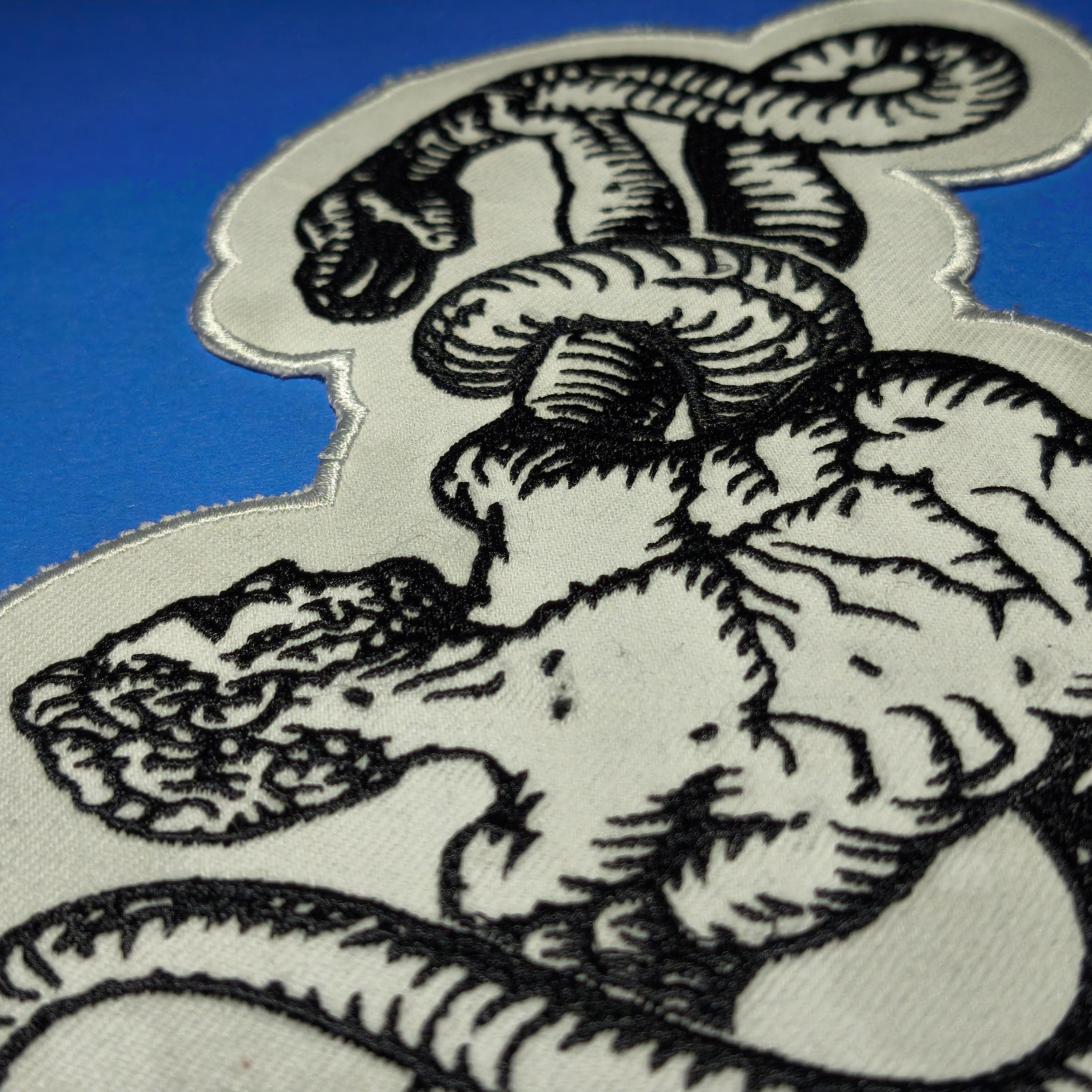 Hercules Killing Snake Patch, Mythology Large Jackets Patch, İron-on ...