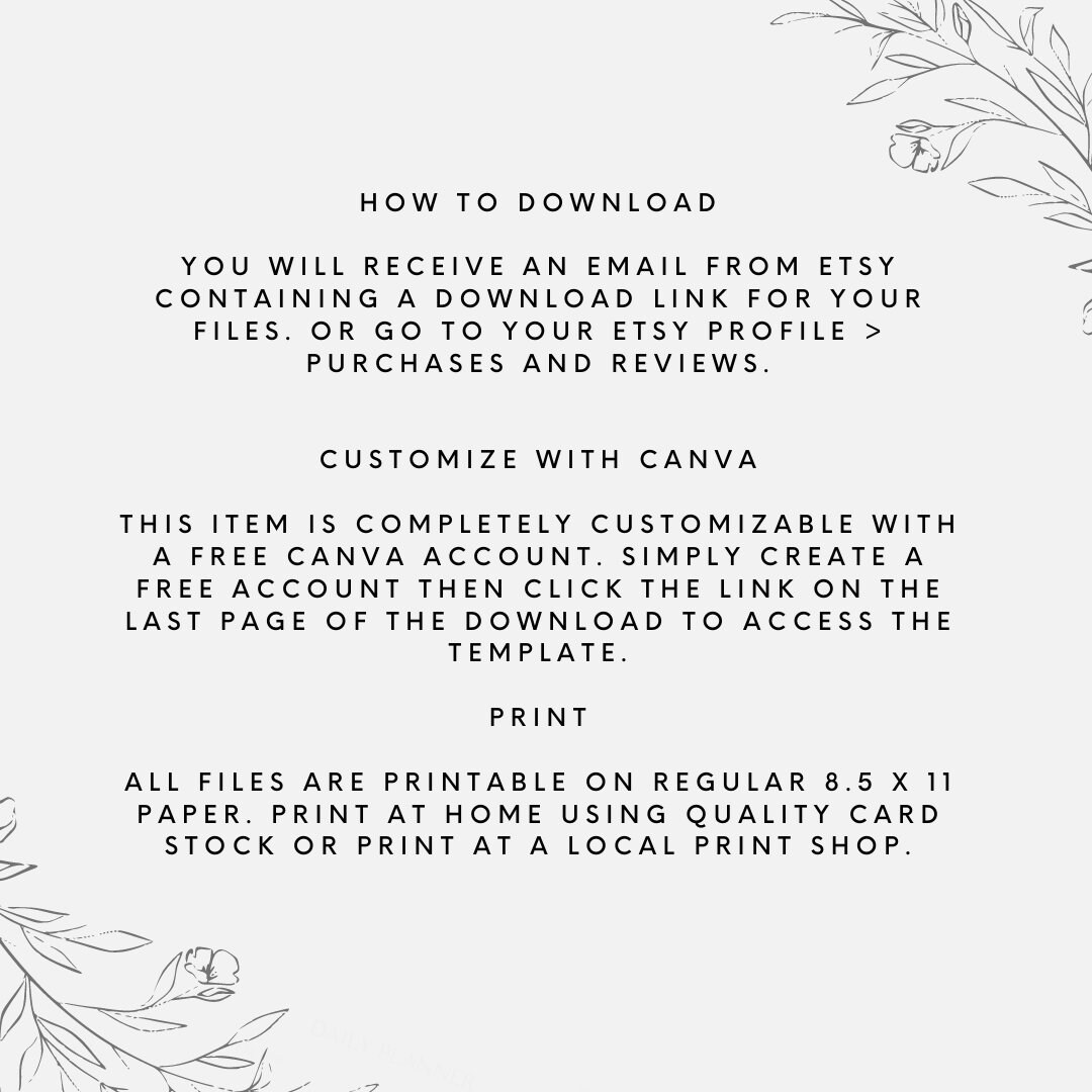 Editable Binder Cover and Spines | Magnolia B & W - Etsy