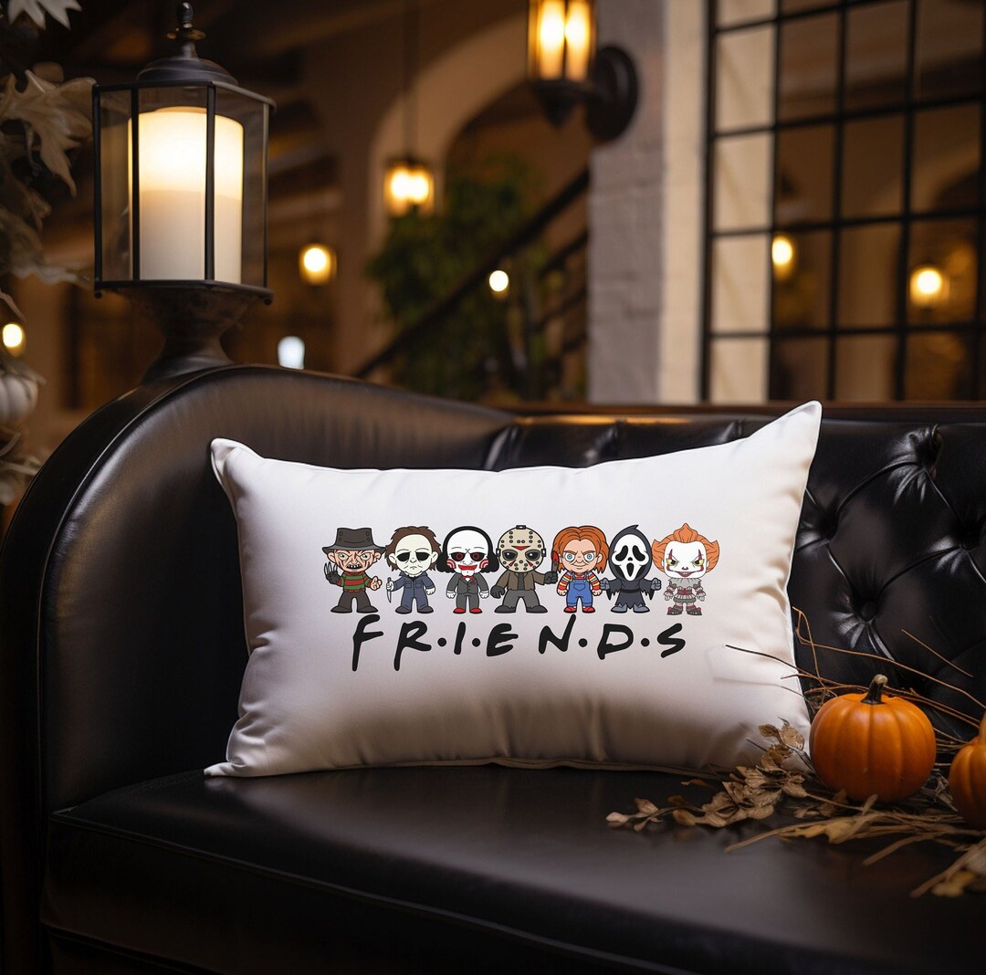 Horror Movie Character Pillow Horror Lumbar Pillow Horror - Etsy