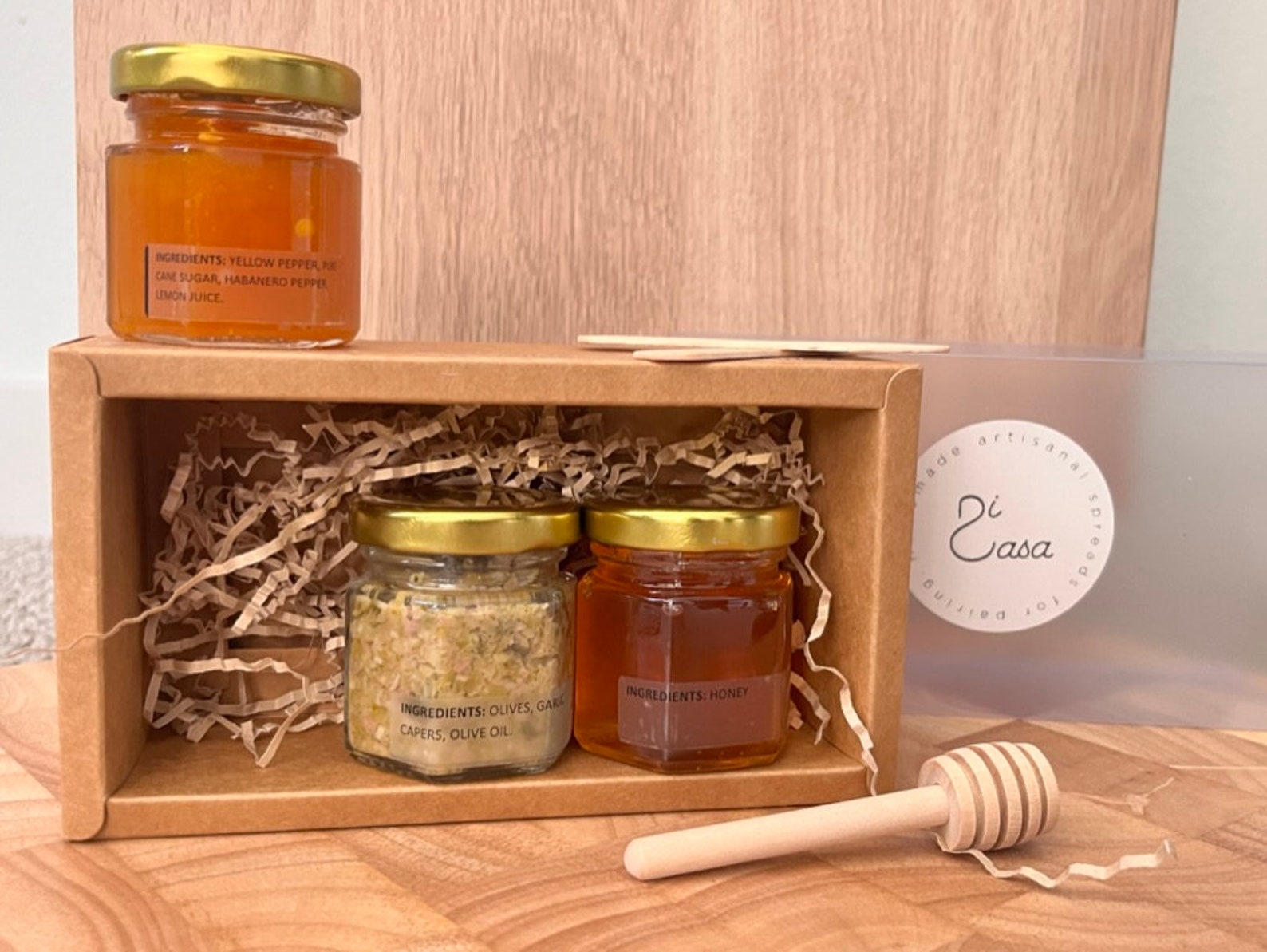 Box Spread Pairing Natural Artisan Jam Tapenade Honey Charcuterie ...