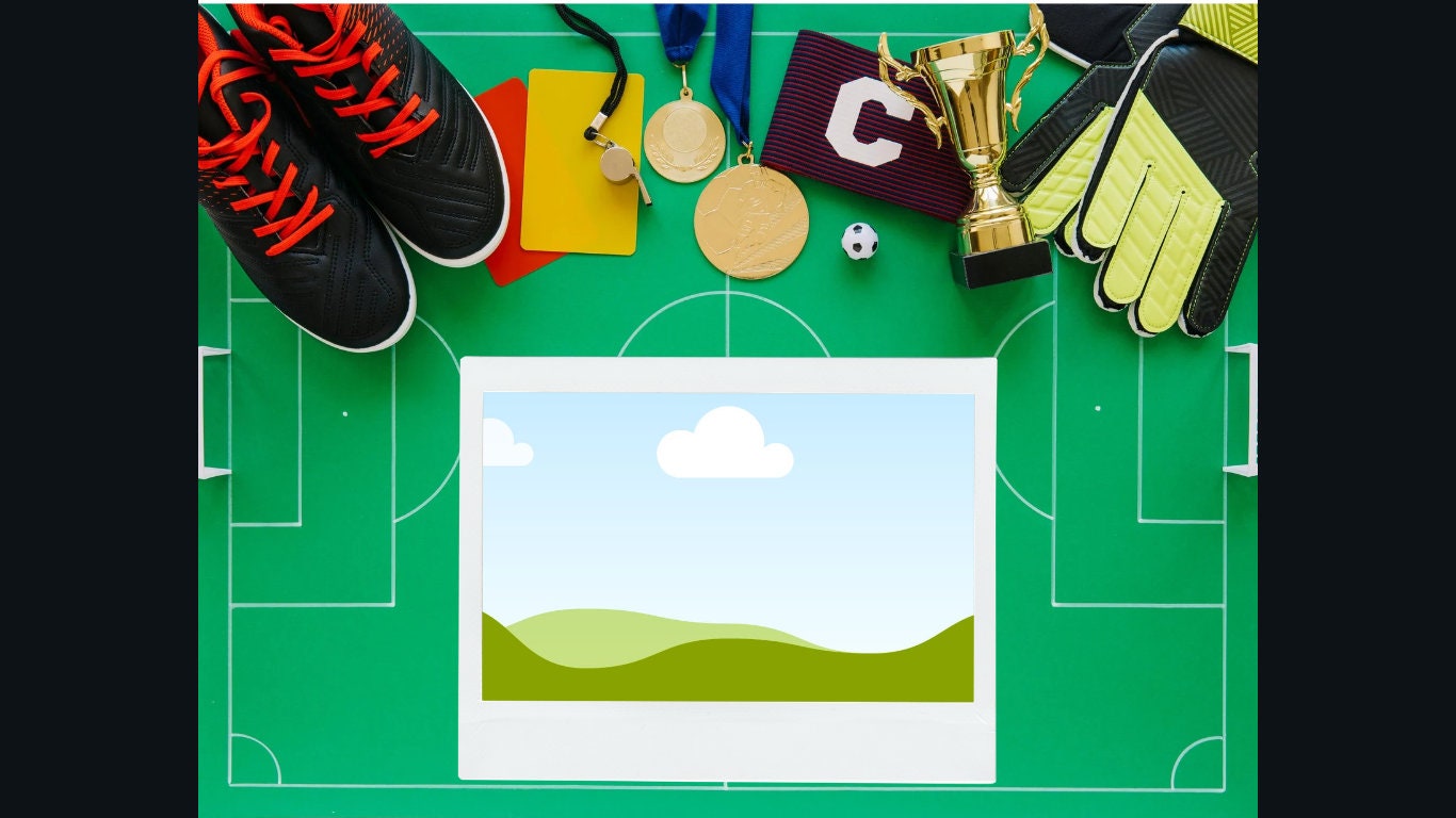 DIGITAL - Soccer / Football Photobook Template to Personalize ...