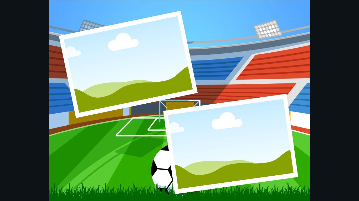 DIGITAL Soccer / Football Photobook Template to Personalize. Plantilla ...