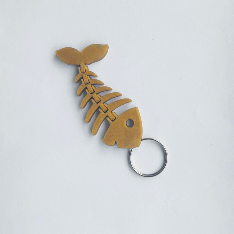 Keychain, Fish Keychain, Flexy Fish Keychain, Flexi Fish Keychain ...