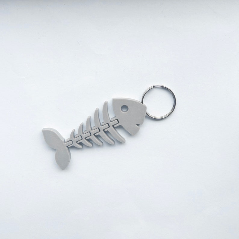 Keychain, Fish Keychain, Flexy Fish Keychain, Flexi Fish Keychain ...