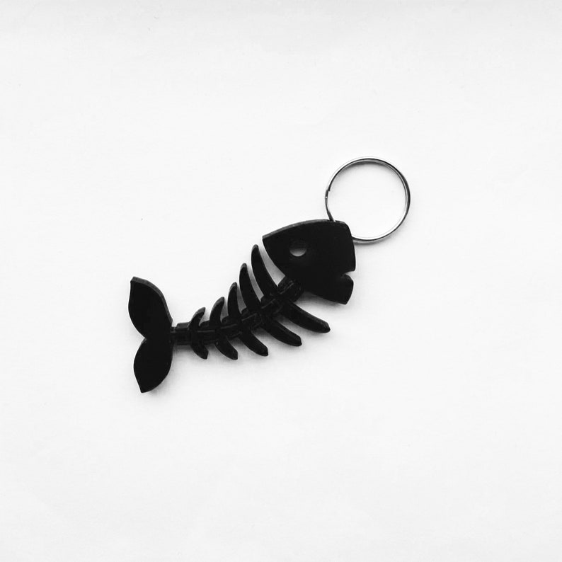 Keychain, Fish Keychain, Flexy Fish Keychain, Flexi Fish Keychain ...