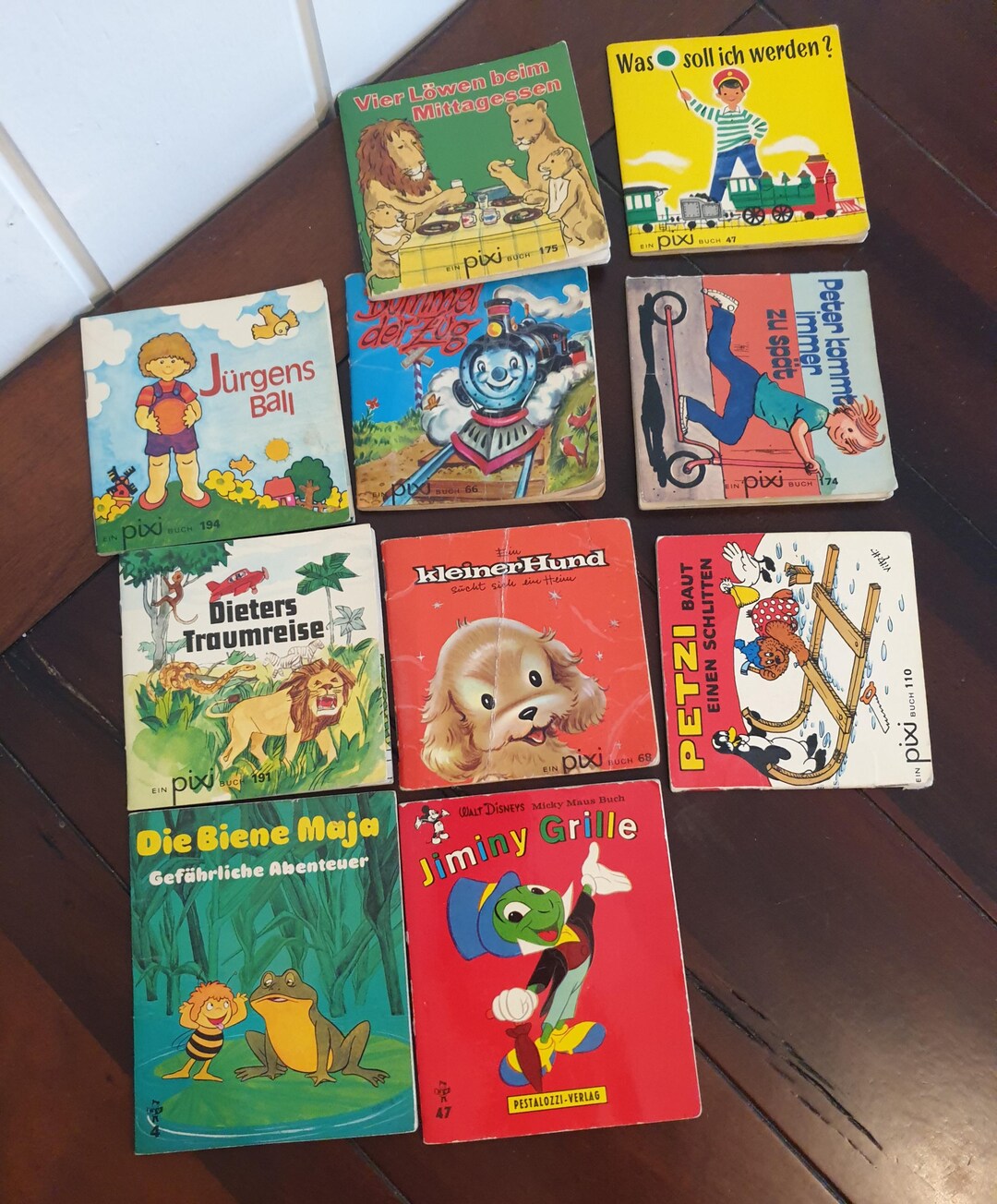 Pixi Books, Disney Mickey Mouse, Petzi... 10 Books From the 1960s ...