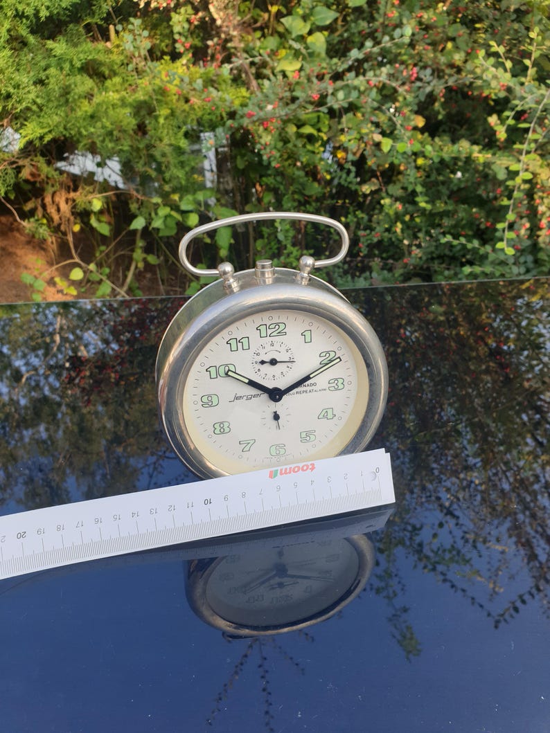 1970s Original Jerger Tornado Loud Alarm Clock. - Etsy