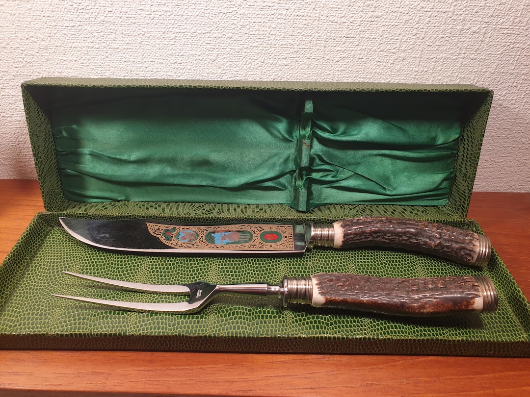 Solingen Carving Set BARON 1950s Steel, Stainless Steel, Hugo ...