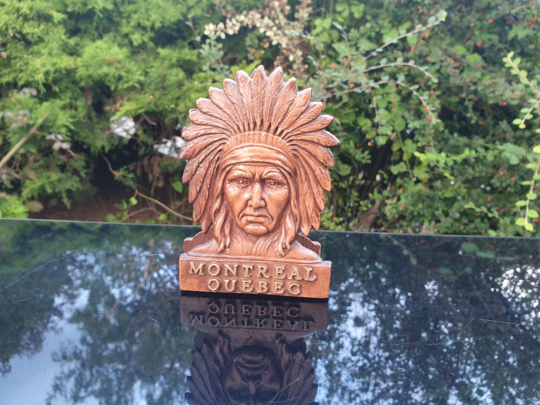 Native American Indian Souvenir Montreal Quebec Very Vintage Collector ...