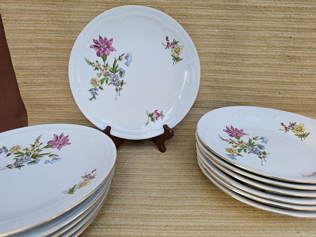 Kahla Porcelain Creators 6 People Floral Decor 61, GDR, DDR - Etsy