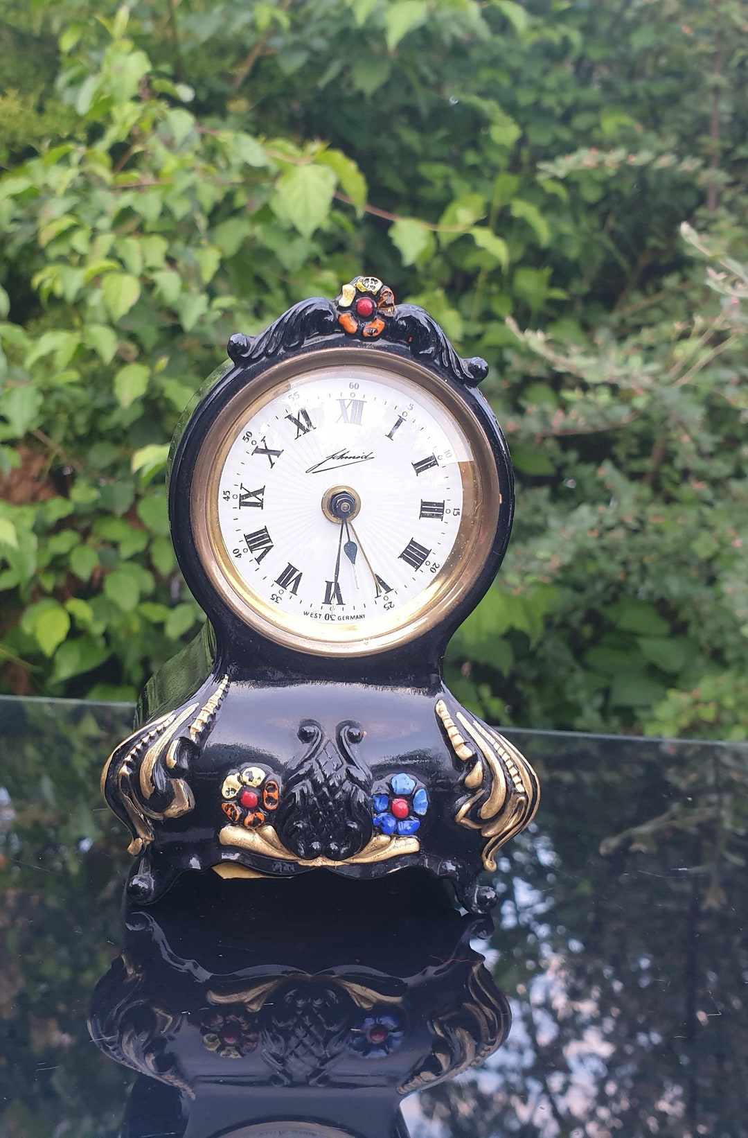 Vintage Alarm Clock, Schmid ,swiss Musical Movement - Etsy