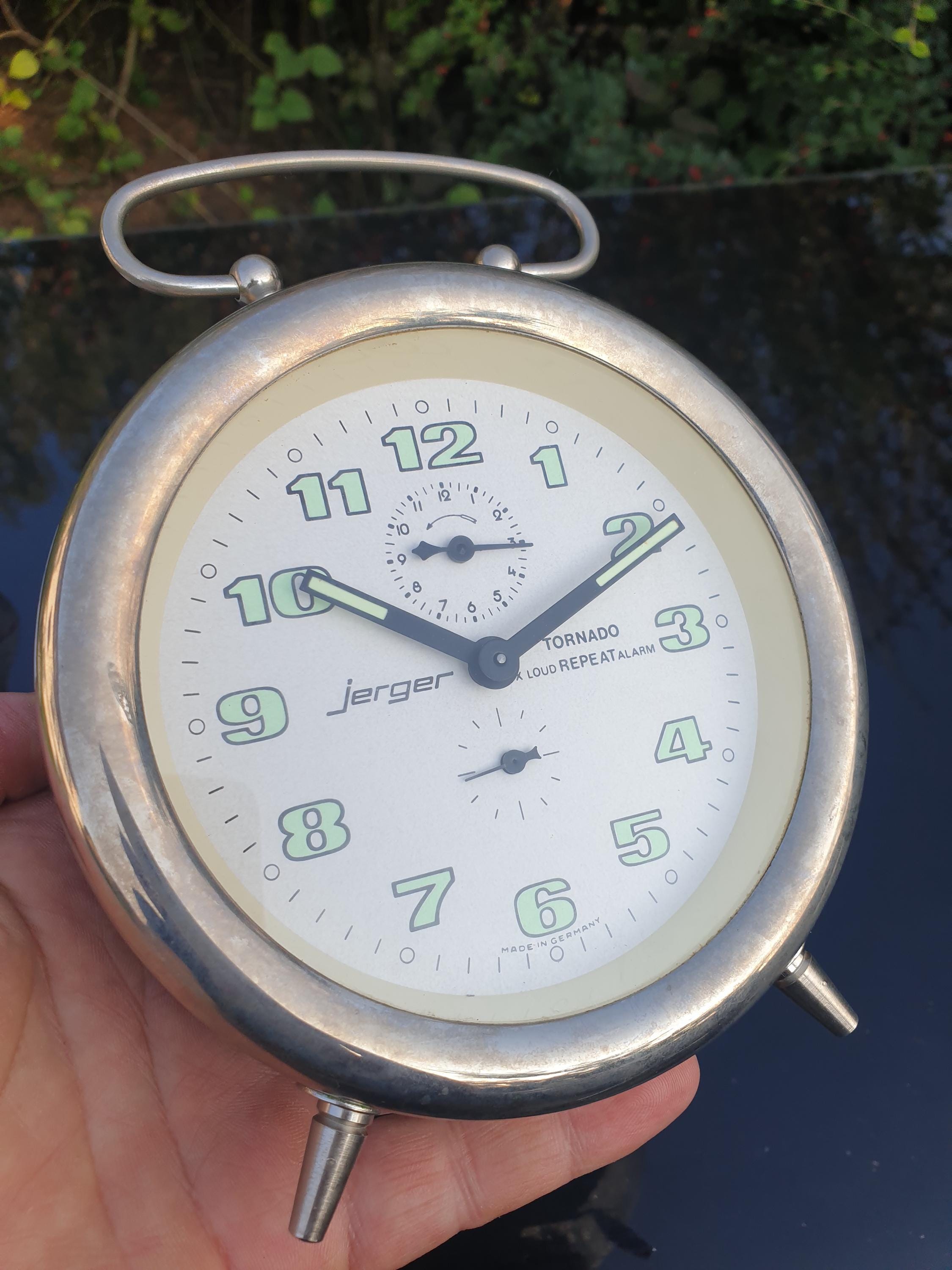 1970s Original Jerger Tornado Loud Alarm Clock. - Etsy