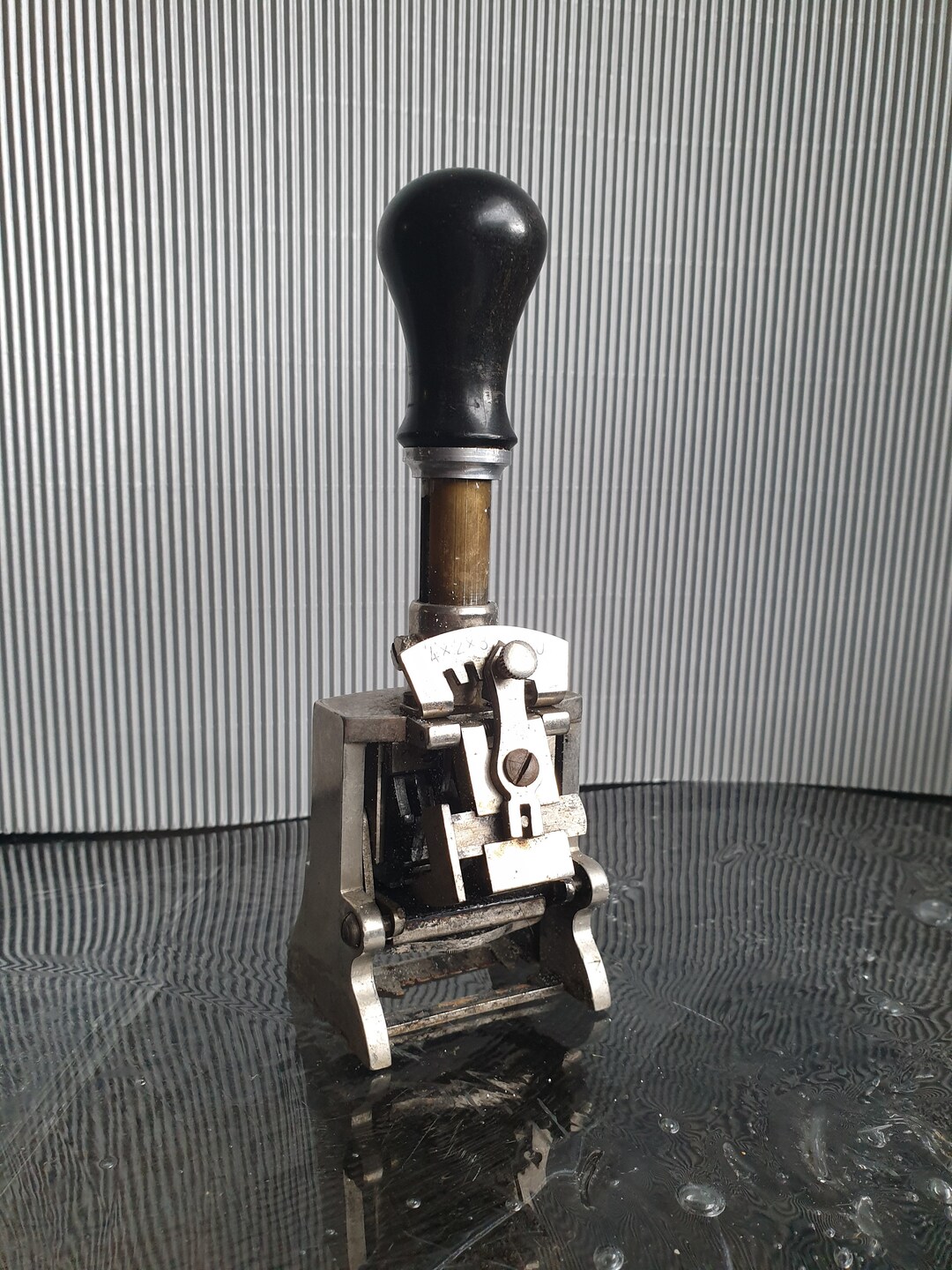 Vintage Number Stamp Made of Bakelite and Metal - Etsy