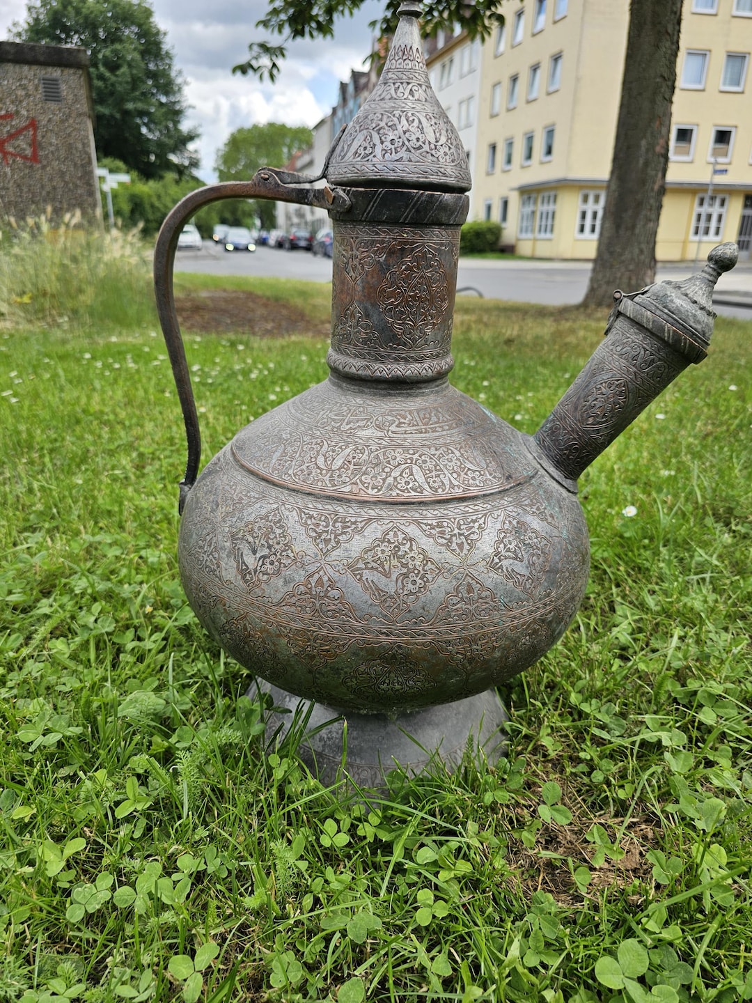 Egyptian Oversized Teapot Islamic Writings 70s, 55 Cm High - Etsy