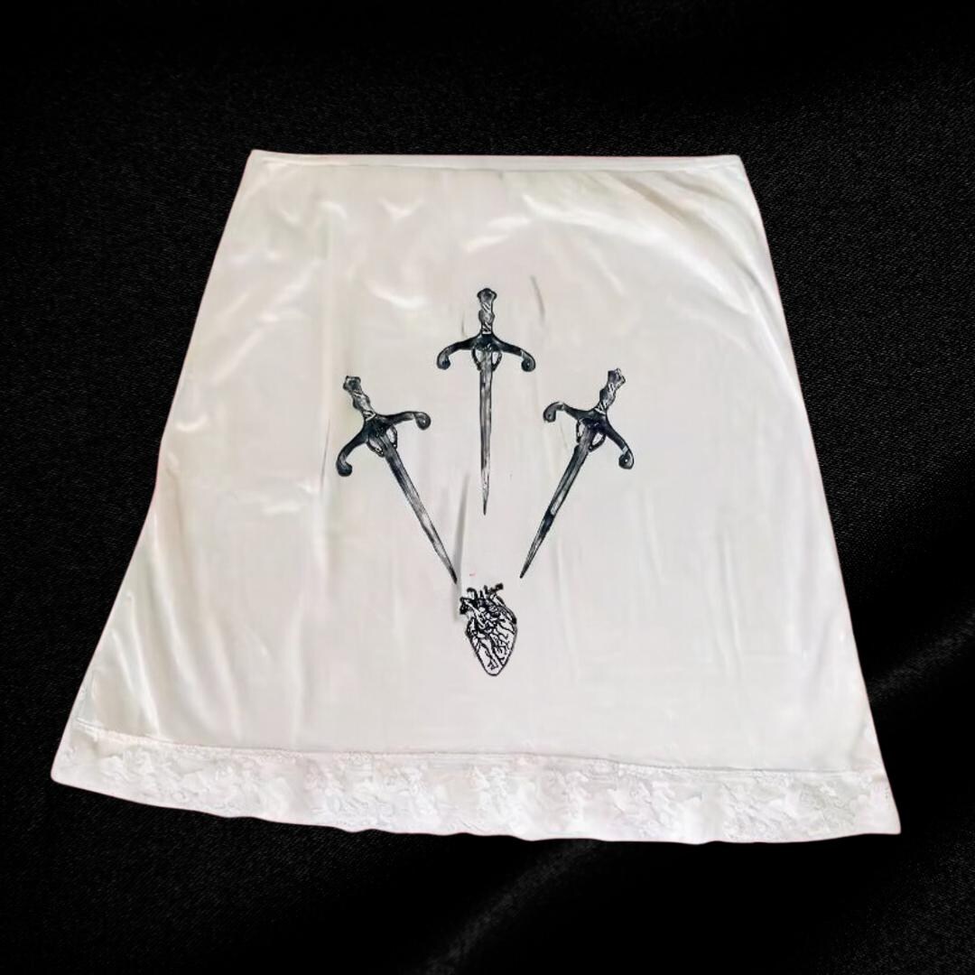 Daggers Slip Skirt - Etsy