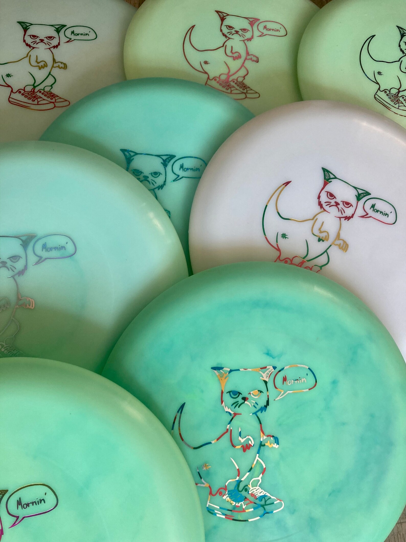 Disc Golf Glow Putter 173-176g - Etsy