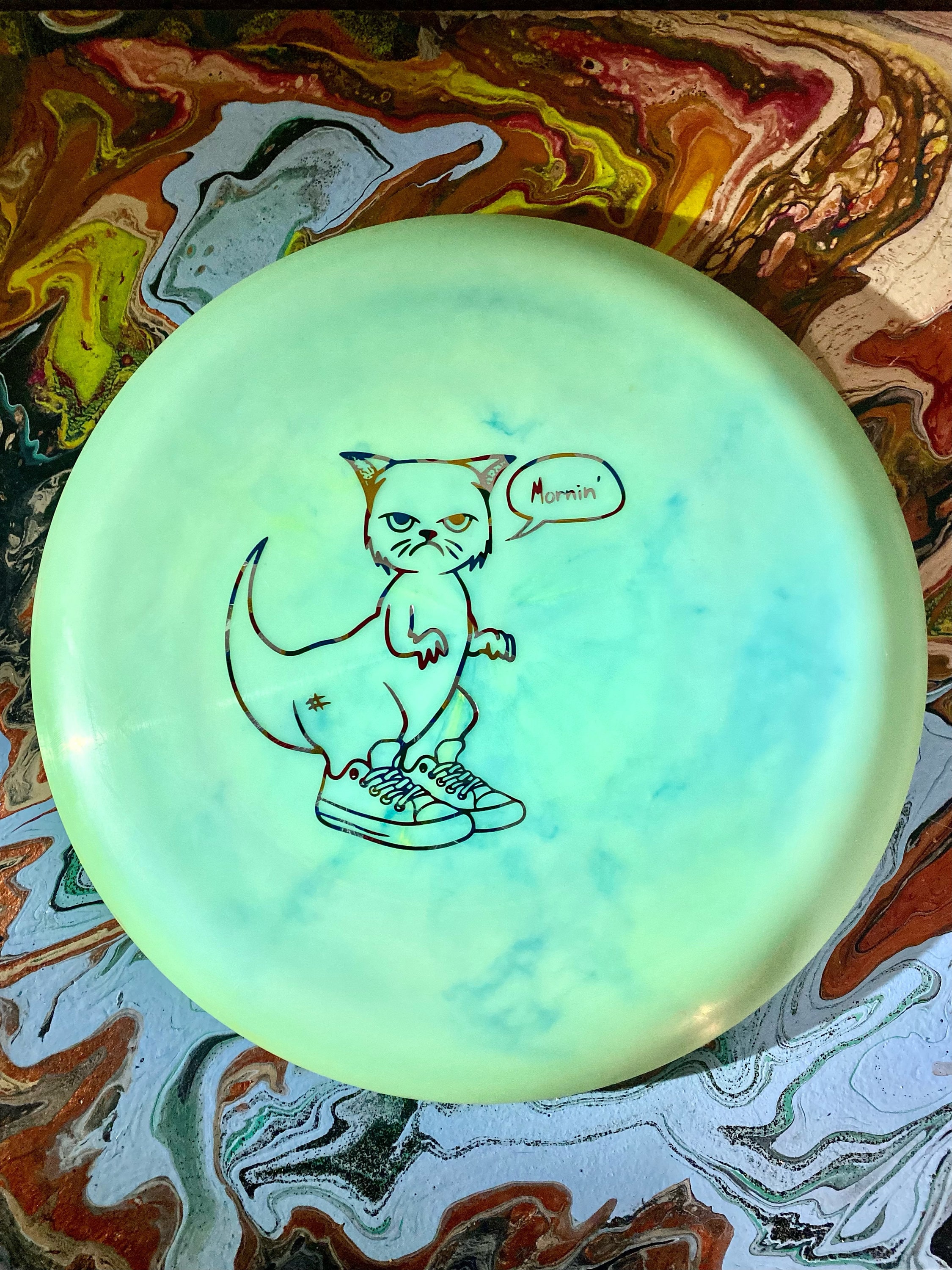 Disc Golf Glow Putter 173-176g - Etsy