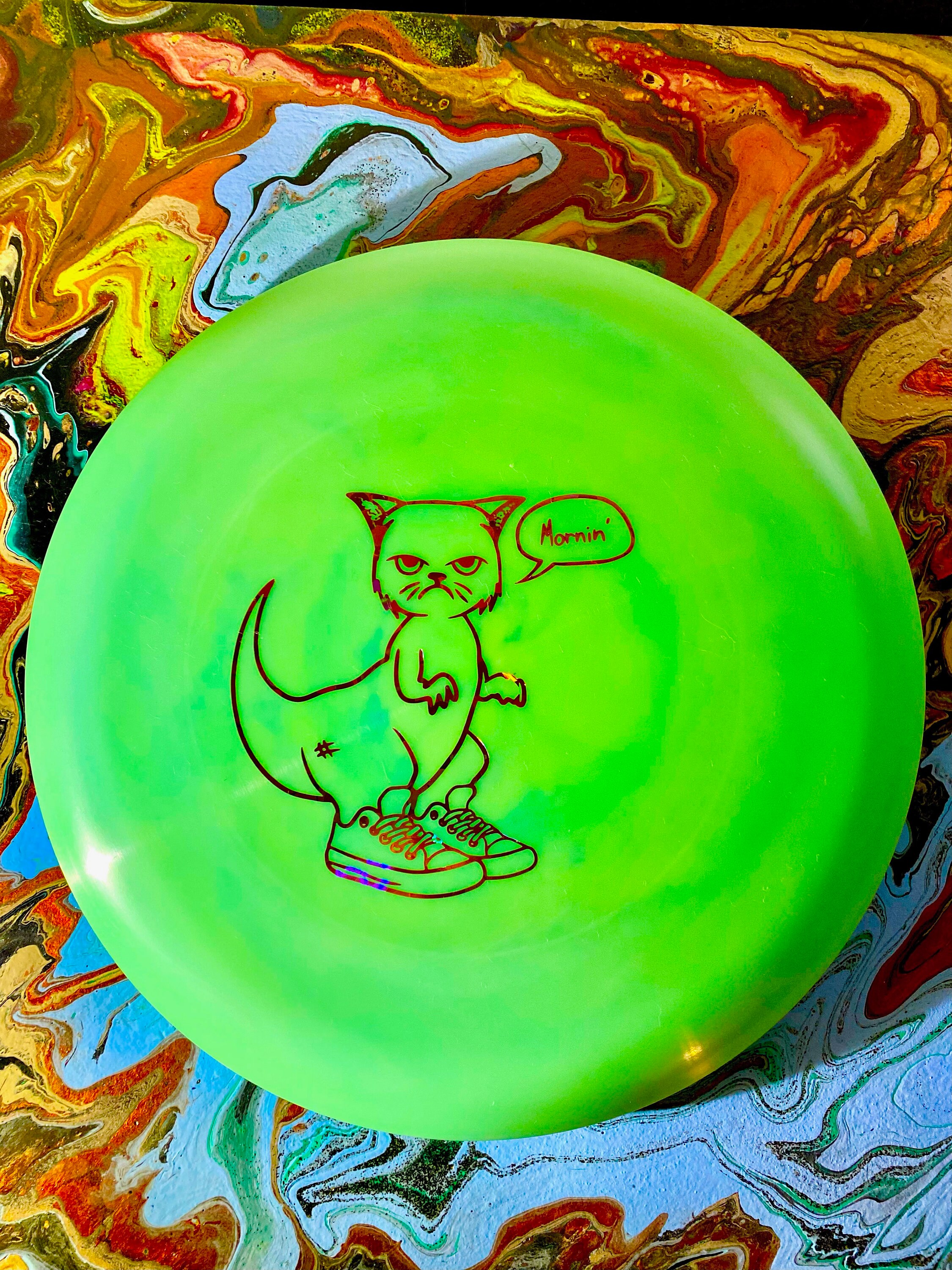 Disc Golf Glow Putter 173-176g - Etsy