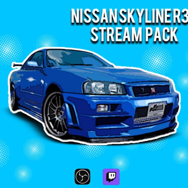 Stream Car Overlay - Etsy