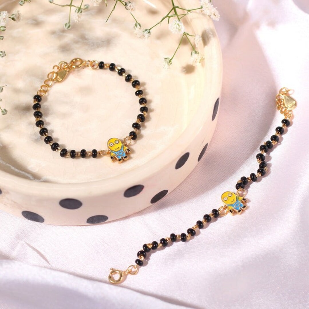 925 Sterling Silver Minion Charm Nazariya Toddler Baby Boy Jewelry ...