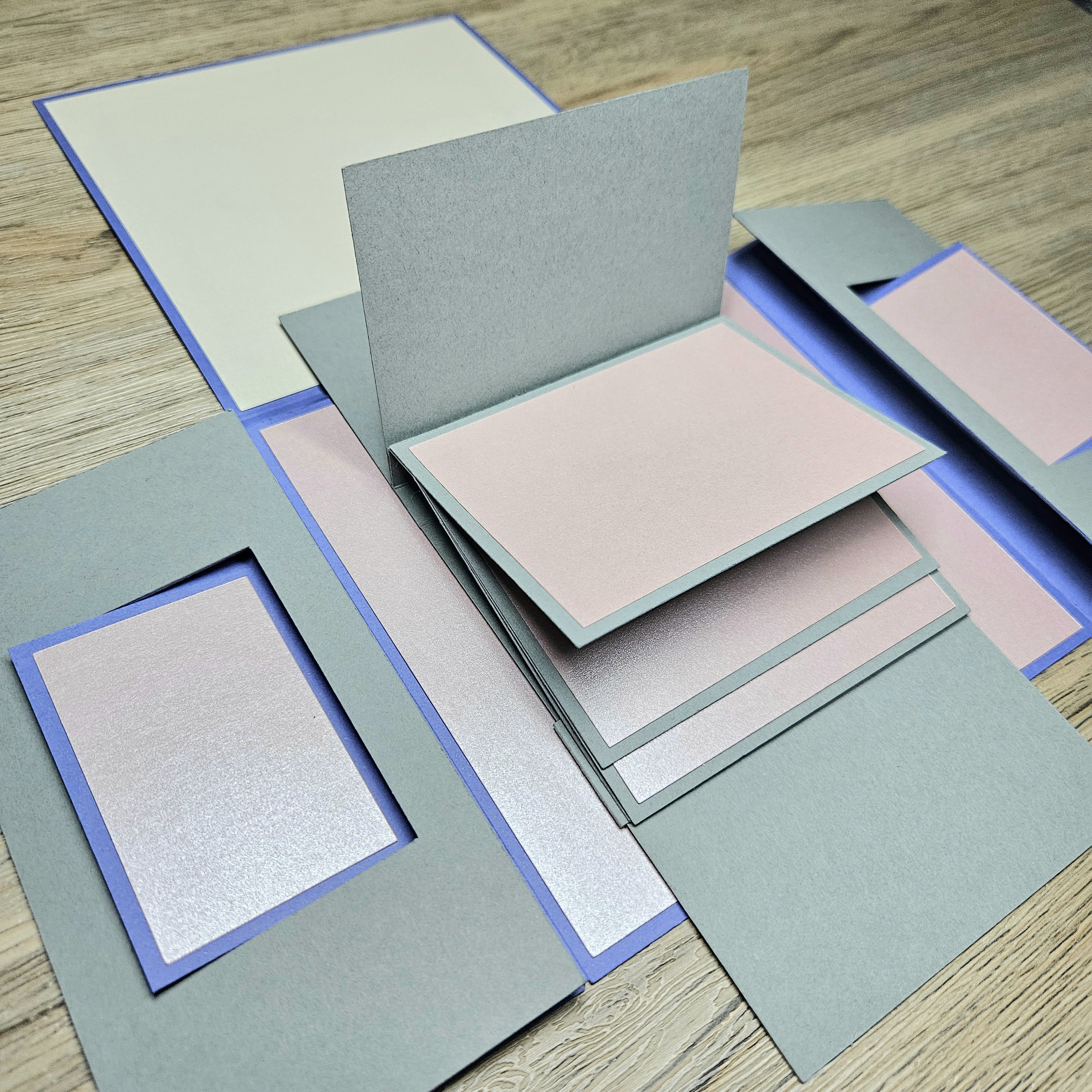Mini Scrapbook Album Card SVG | Digital Download | Papercraft Template ...