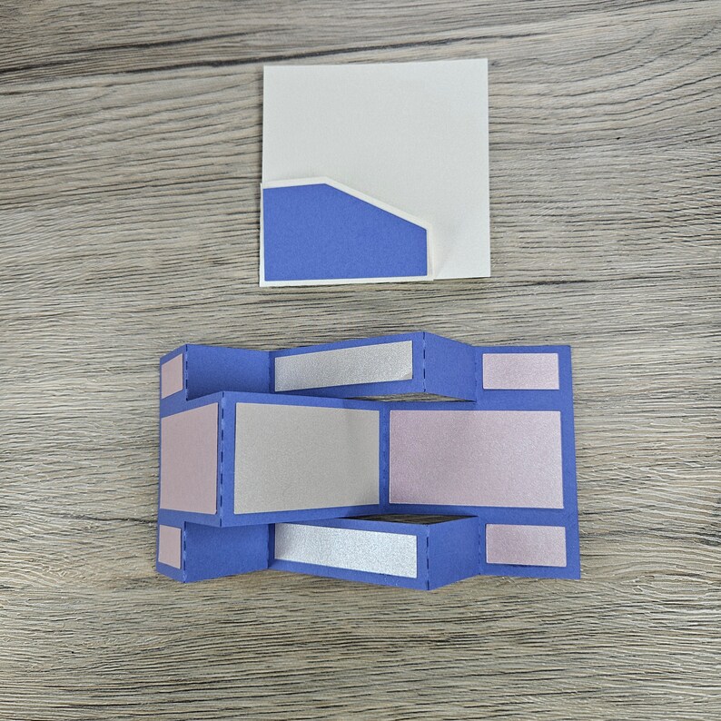 Zig Zag Card SVG | Instant Download | DIY Papercraft | Creative Project ...