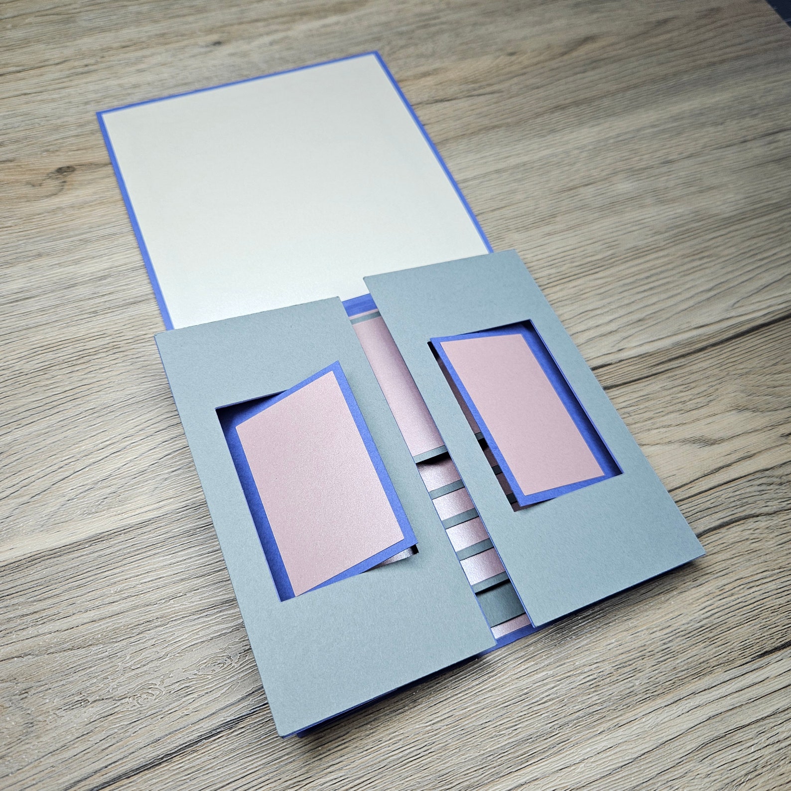 Mini Scrapbook Album Card SVG | Digital Download | Papercraft Template ...