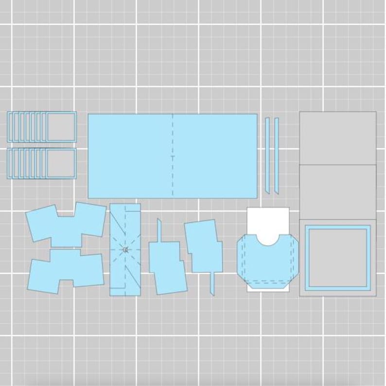 Photo Collage Pop up Card | Digital Download | SVG File | Cricut Cut ...