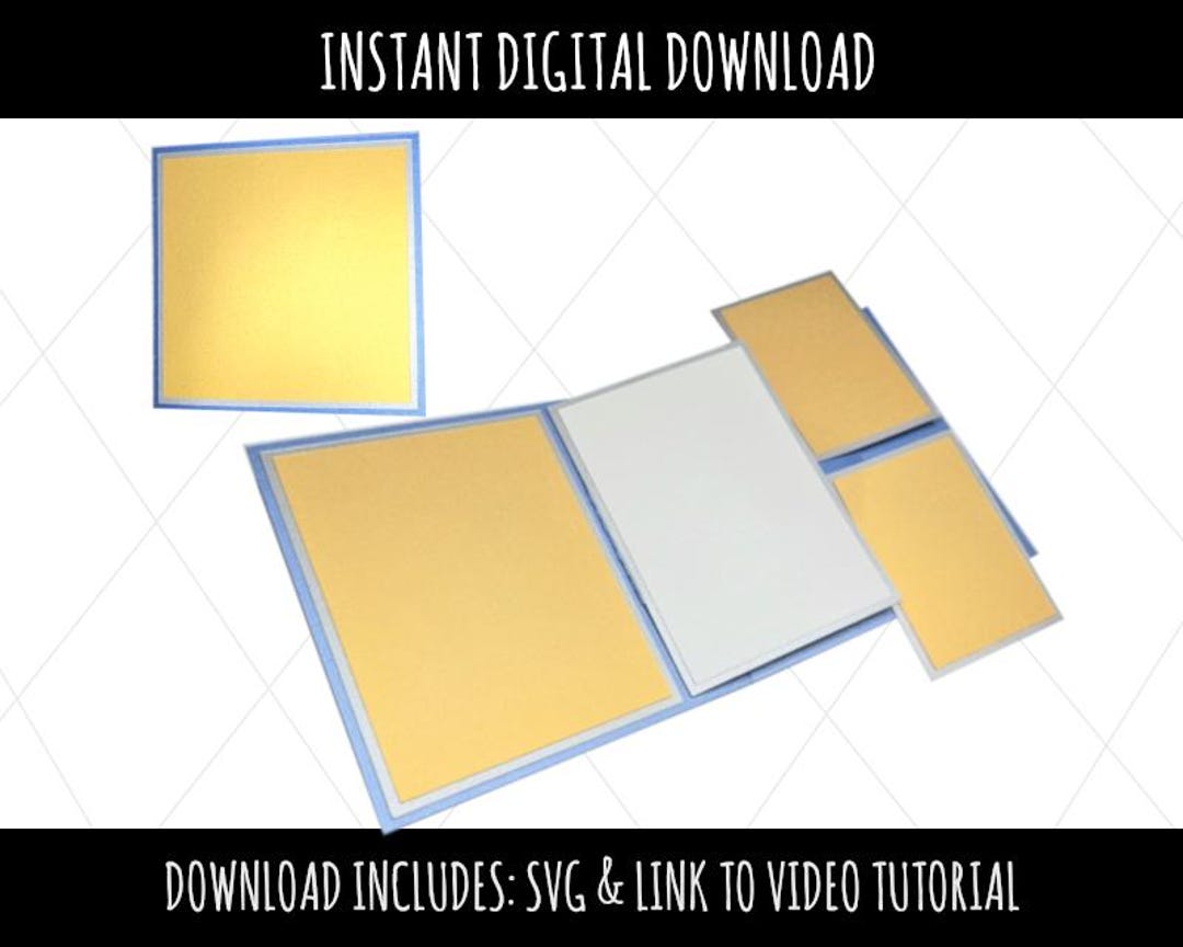 Side Pop Out Card | Digital Download | Pop up Card | Papercraft ...