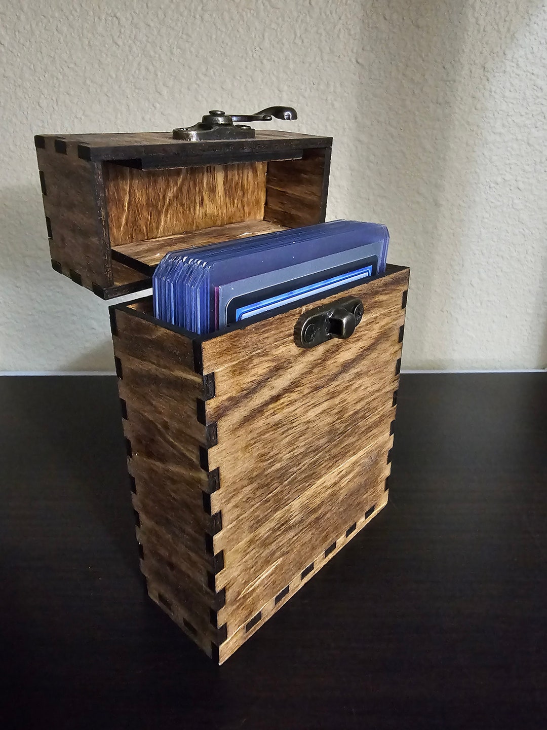 Custom EDH Toploader Commander Box - Etsy